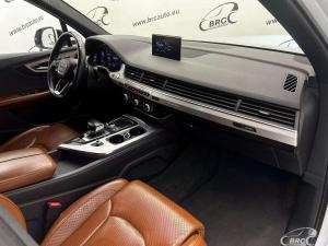 White Audi Q7 2015 in Vilnius, with an engine capacity of 2.97 L and mileage of 227 thousand km for 23900 €, photo 9 on AUTOMOTO.COM.LV