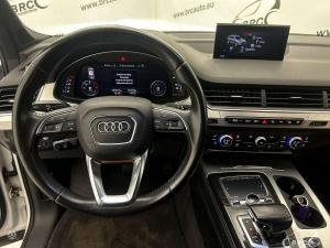 White Audi Q7 2015 in Vilnius, with an engine capacity of 2.97 L and mileage of 227 thousand km for 23900 €, photo 16 on AUTOMOTO.COM.LV