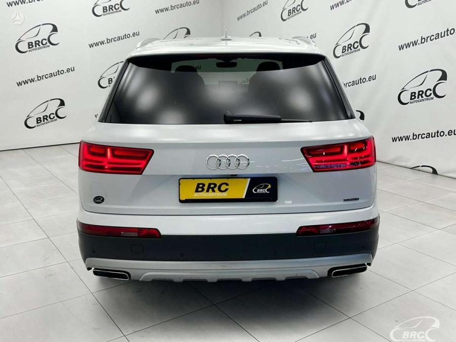 White Audi Q7 2015 in Vilnius, with an engine capacity of 2.97 L and mileage of 227 thousand km for 23900 €, photo 29 on AUTOMOTO.COM.LV