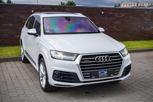 Balts Audi Q7 2015 Marijampole, ar dzinēja tilpumu 2.97 L un nobraukumu 221 tūkst. km par 24950 €, foto 2 vietnē AUTOMOTO.COM.LV
