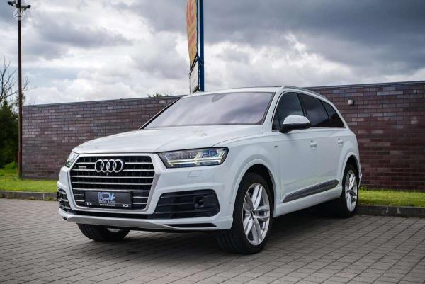Balts Audi Q7 2015 Marijampole, ar dzinēja tilpumu 2.97 L un nobraukumu 221 tūkst. km par 24950 €, foto 5 vietnē AUTOMOTO.COM.LV