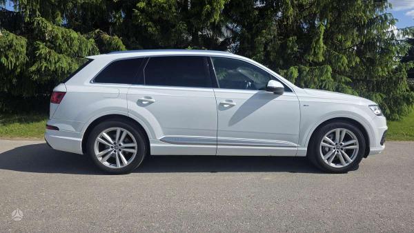 White Audi Q7 2015 in Kaunas, with an engine capacity of 3.00 L and mileage of 220 thousand km for 21000 €, photo 2 on AUTOMOTO.COM.LV