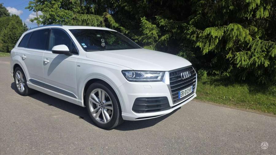 Balts Audi Q7 2015 Kauņa, ar dzinēja tilpumu 3.00 L un nobraukumu 220 tūkst. km par 21000 €, foto 5 vietnē AUTOMOTO.COM.LV