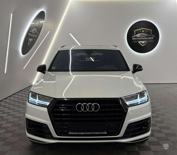 White Audi Q7 2015 in Marijampole, with an engine capacity of 2.97 L and mileage of 214 thousand km for 24750 €, photo 6 on AUTOMOTO.COM.LV