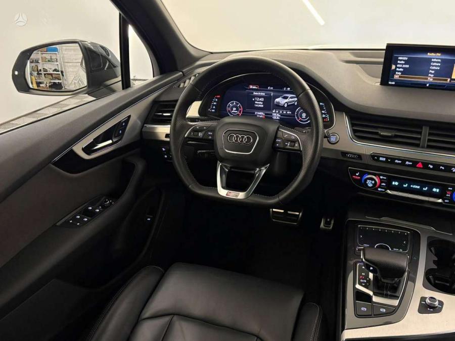 White Audi Q7 2015 in Marijampole, with an engine capacity of 2.97 L and mileage of 214 thousand km for 24750 €, photo 25 on AUTOMOTO.COM.LV