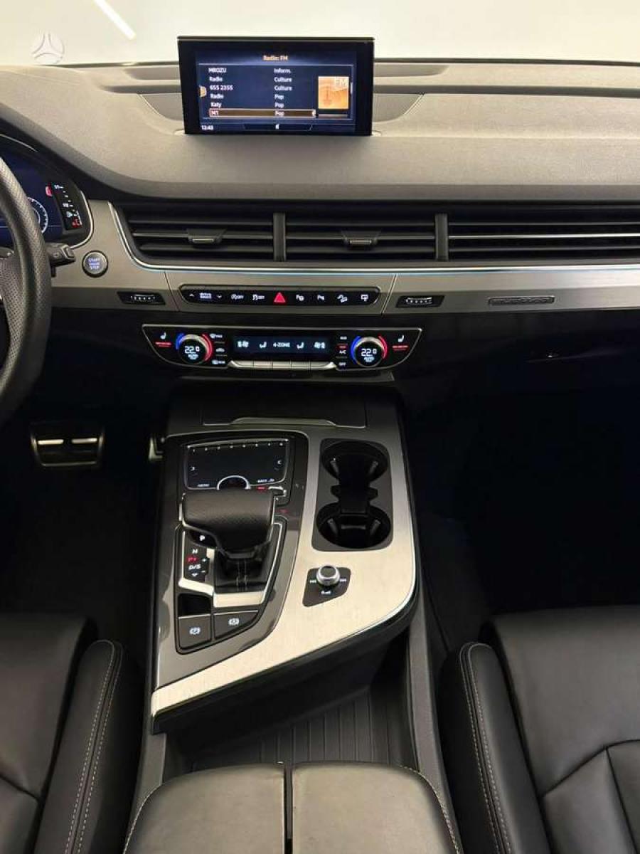 White Audi Q7 2015 in Marijampole, with an engine capacity of 2.97 L and mileage of 214 thousand km for 24750 €, photo 26 on AUTOMOTO.COM.LV