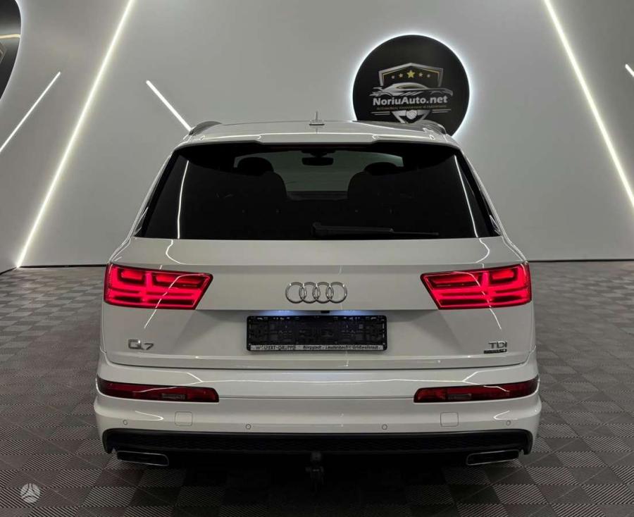 White Audi Q7 2015 in Marijampole, with an engine capacity of 2.97 L and mileage of 214 thousand km for 24750 €, photo 38 on AUTOMOTO.COM.LV
