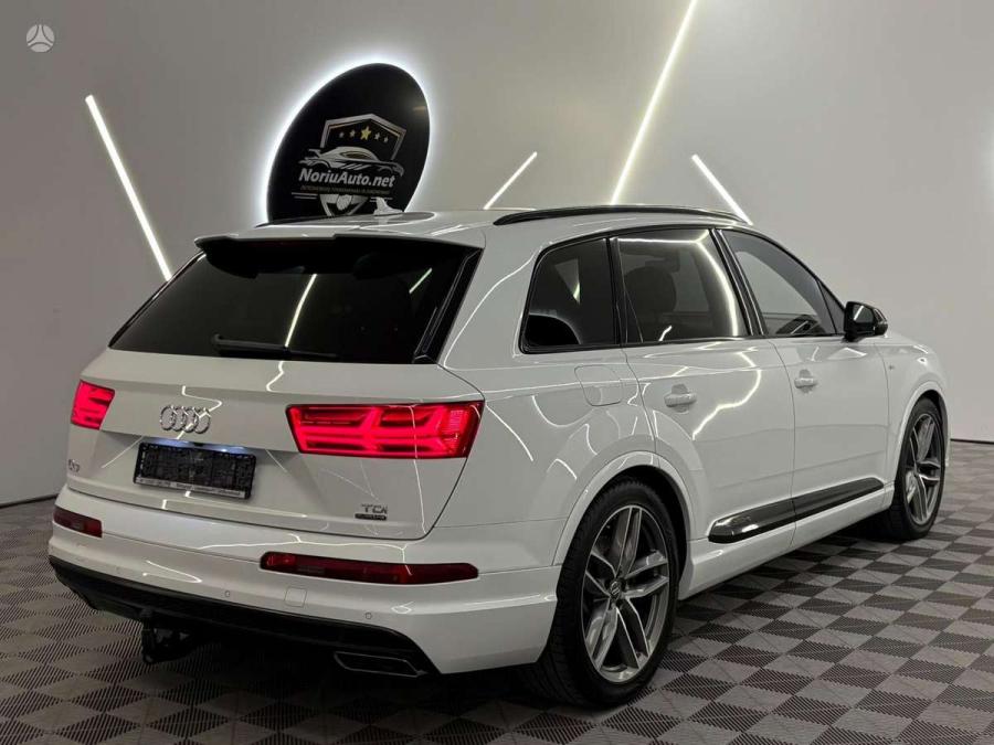 White Audi Q7 2015 in Marijampole, with an engine capacity of 2.97 L and mileage of 214 thousand km for 24750 €, photo 39 on AUTOMOTO.COM.LV