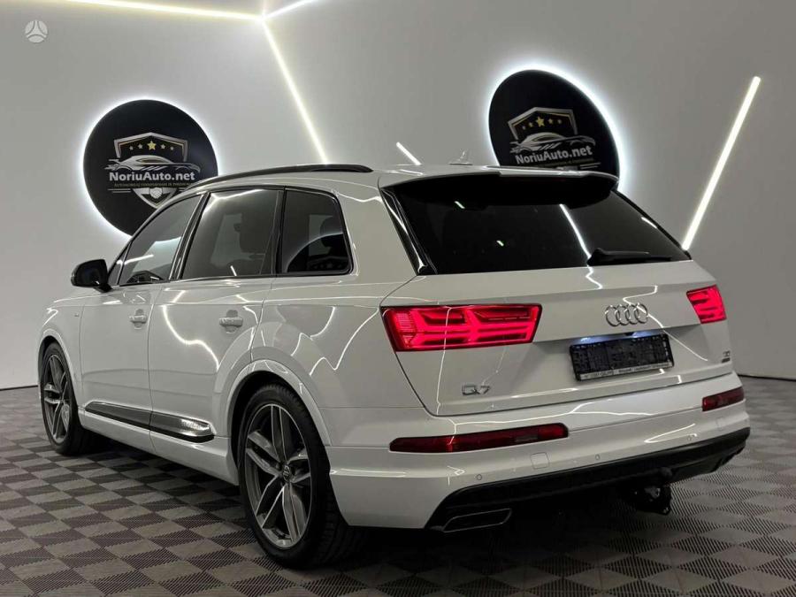 White Audi Q7 2015 in Marijampole, with an engine capacity of 2.97 L and mileage of 214 thousand km for 24750 €, photo 40 on AUTOMOTO.COM.LV