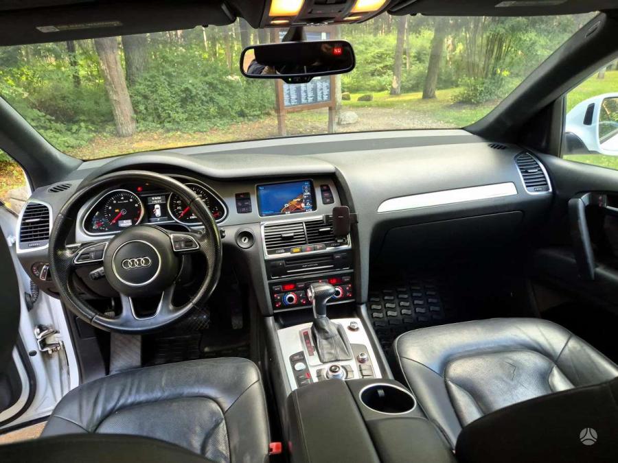 Белый Ауди Ку 7 2015 в Паланга, объемом двигателя 3.00 л и пробегом 233 тыс. км за 12000 €, фото 22 на AUTOMOTO.COM.LV