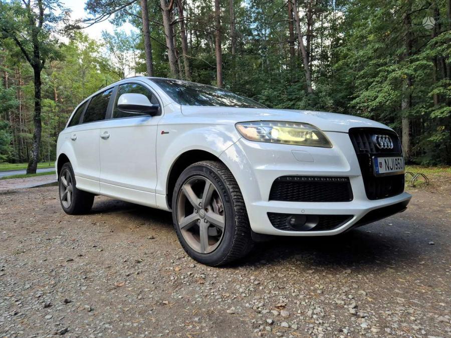 Белый Ауди Ку 7 2015 в Паланга, объемом двигателя 3.00 л и пробегом 233 тыс. км за 12000 €, фото 28 на AUTOMOTO.COM.LV