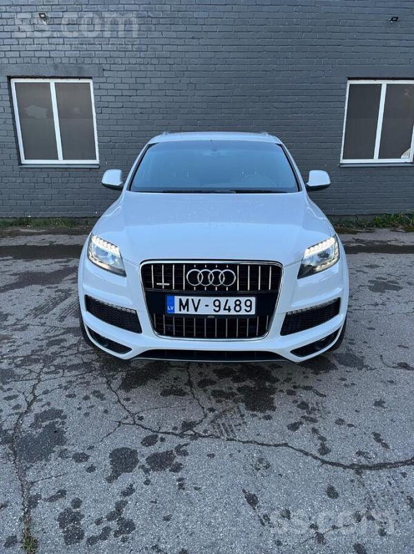 Balts Audi Q7 2015 Tukums, ar dzinēja tilpumu 3.00 L un nobraukumu 273 tūkst. km par 15995 €, foto 3 vietnē AUTOMOTO.COM.LV