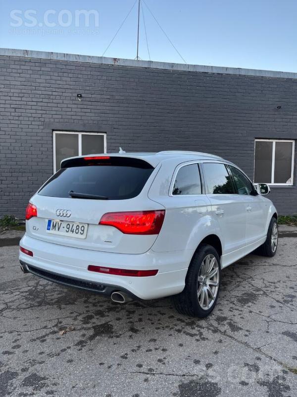 Balts Audi Q7 2015 Tukums, ar dzinēja tilpumu 3.00 L un nobraukumu 273 tūkst. km par 15995 €, foto 7 vietnē AUTOMOTO.COM.LV