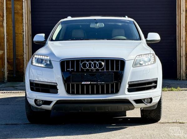 Ауди Ку 7 2015 в Клайпеда на AUTOMOTO.COM.LV Белый Ауди Ку 7 2015 в Клайпеда, объемом двигателя 3.00 л и пробегом 202 тыс. км за 7300 €, фото 3 на AUTOMOTO.COM.LV