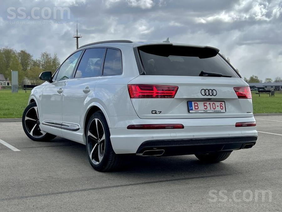 Balts Audi Q7 2016 Cēsis, ar dzinēja tilpumu 3.00 L un nobraukumu 208 tūkst. km par 27500 €, foto 4 vietnē AUTOMOTO.COM.LV