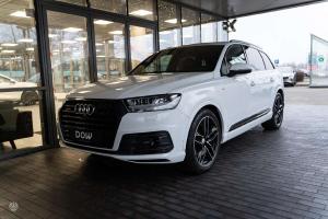 White Audi Q7 2016 in Vilnius, with an engine capacity of 2.97 L and mileage of 194 thousand km for 26900 €, photo 2 on AUTOMOTO.COM.LV