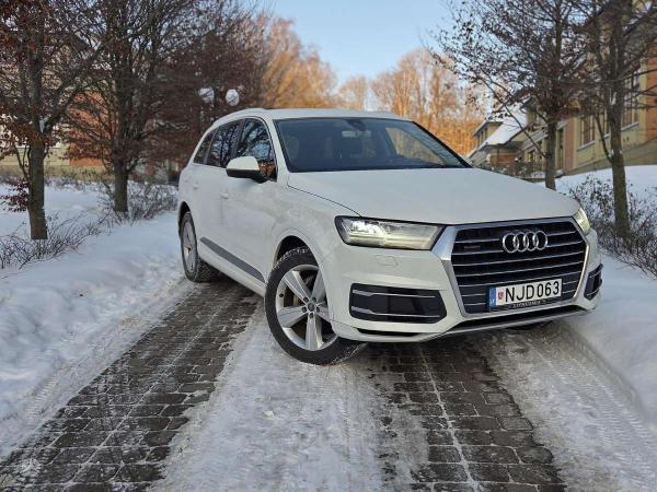 Balts Audi Q7 2016 Viļņa, ar dzinēja tilpumu 2.97 L un nobraukumu 136 tūkst. km par 23999 €, foto 3 vietnē AUTOMOTO.COM.LV