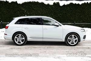 White Audi Q7 2016 in Tallinn, with an engine capacity of 3.00 L and mileage of 190 thousand km for 23900 €, photo 5 on AUTOMOTO.COM.LV