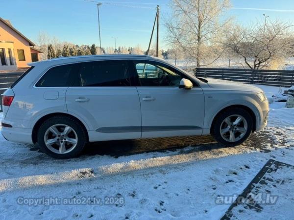 White Audi Q7 2016 in Narva, with an engine capacity of 3.00 L and mileage of 248 thousand km for 22000 €, photo 4 on AUTOMOTO.COM.LV