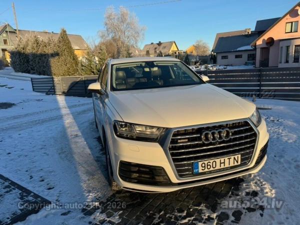 White Audi Q7 2016 in Narva, with an engine capacity of 3.00 L and mileage of 248 thousand km for 22000 €, photo 5 on AUTOMOTO.COM.LV