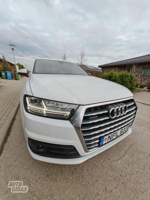 White Audi Q7 2016 in Kaunas, with an engine capacity of 3.00 L and mileage of 227 thousand km for 27000 €, photo 3 on AUTOMOTO.COM.LV
