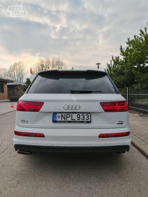 White Audi Q7 2016 in Kaunas, with an engine capacity of 3.00 L and mileage of 227 thousand km for 27000 €, photo 7 on AUTOMOTO.COM.LV