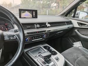 White Audi Q7 2016 in Kaunas, with an engine capacity of 3.00 L and mileage of 227 thousand km for 27000 €, photo 9 on AUTOMOTO.COM.LV
