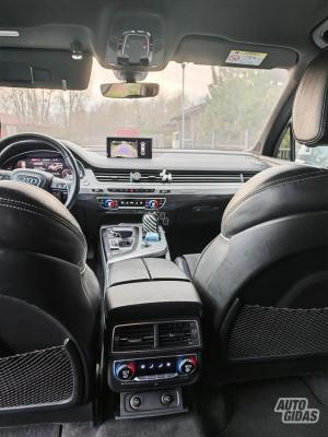 White Audi Q7 2016 in Kaunas, with an engine capacity of 3.00 L and mileage of 227 thousand km for 27000 €, photo 14 on AUTOMOTO.COM.LV