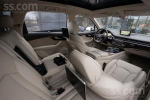 White Audi Q7 2016 in Riga, with an engine capacity of 3.00 L and mileage of 210 thousand km for 28900 €, photo 12 on AUTOMOTO.COM.LV