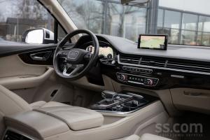 White Audi Q7 2016 in Riga, with an engine capacity of 3.00 L and mileage of 210 thousand km for 28900 €, photo 14 on AUTOMOTO.COM.LV