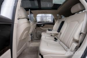 White Audi Q7 2016 in Riga, with an engine capacity of 3.00 L and mileage of 210 thousand km for 28900 €, photo 19 on AUTOMOTO.COM.LV