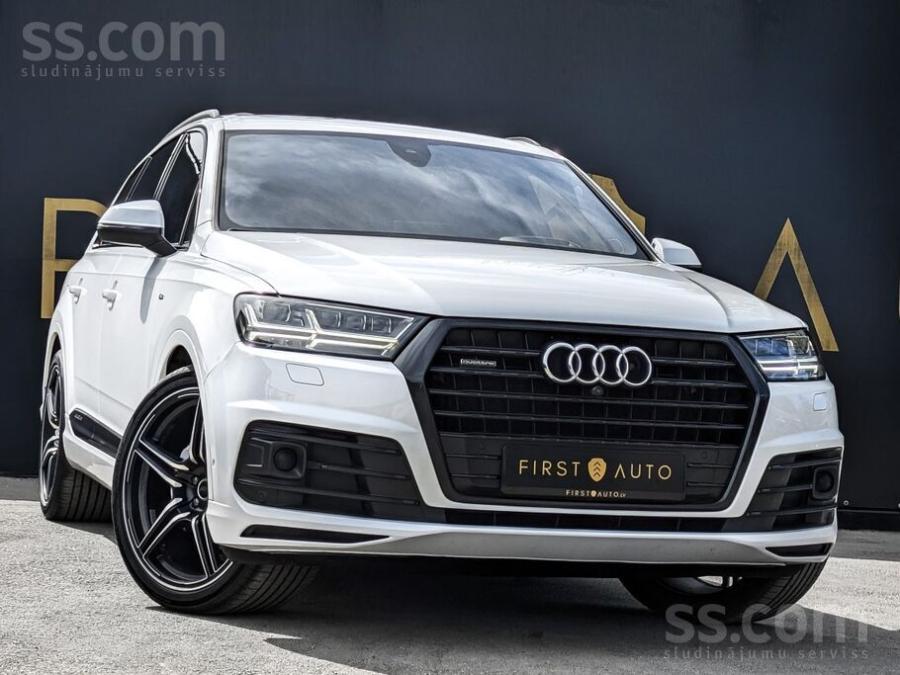 Balts Audi Q7 2016 Tukums, ar dzinēja tilpumu 3.00 L un nobraukumu 219 tūkst. km par 29990 €, foto 1 vietnē AUTOMOTO.COM.LV
