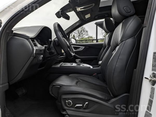 Белый Ауди Ку 7 2016 в Тукумс, объемом двигателя 3.00 л и пробегом 219 тыс. км за 29990 €, фото 6 на AUTOMOTO.COM.LV