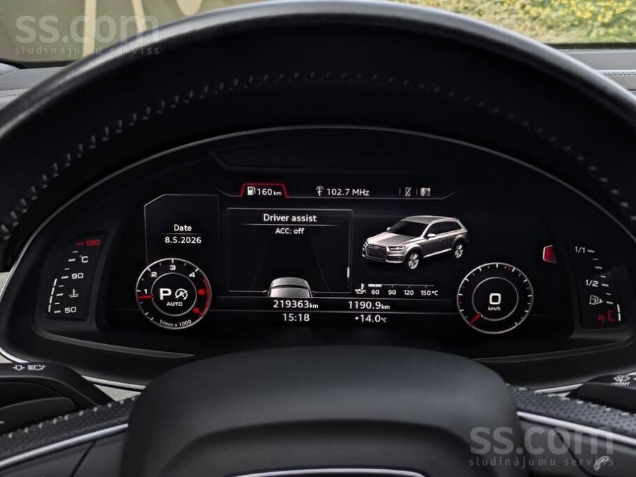 Balts Audi Q7 2016 Tukums, ar dzinēja tilpumu 3.00 L un nobraukumu 219 tūkst. km par 29990 €, foto 12 vietnē AUTOMOTO.COM.LV