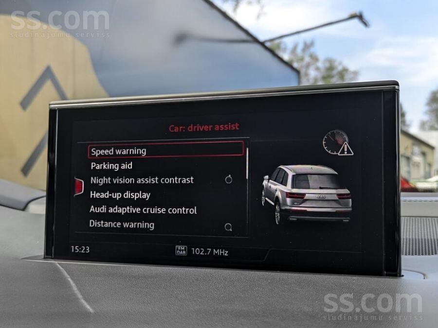 Balts Audi Q7 2016 Tukums, ar dzinēja tilpumu 3.00 L un nobraukumu 219 tūkst. km par 29990 €, foto 28 vietnē AUTOMOTO.COM.LV