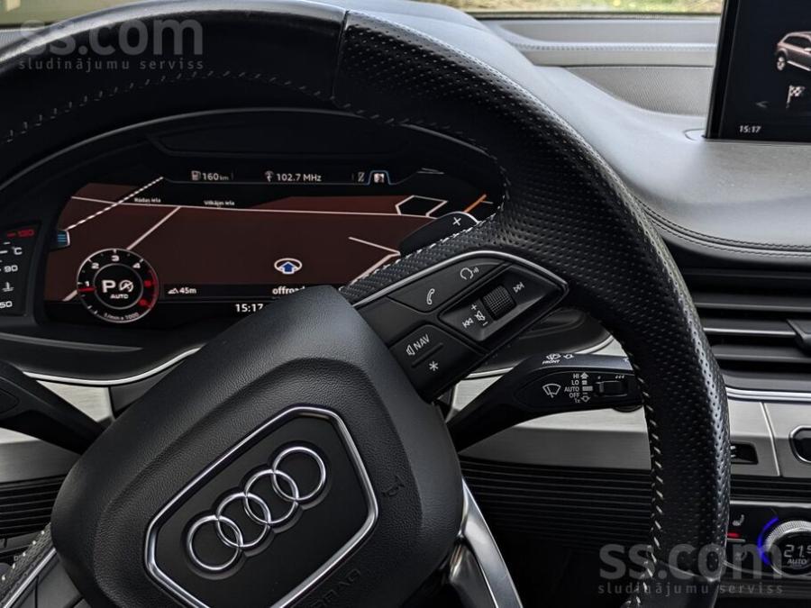 Balts Audi Q7 2016 Tukums, ar dzinēja tilpumu 3.00 L un nobraukumu 219 tūkst. km par 29990 €, foto 30 vietnē AUTOMOTO.COM.LV