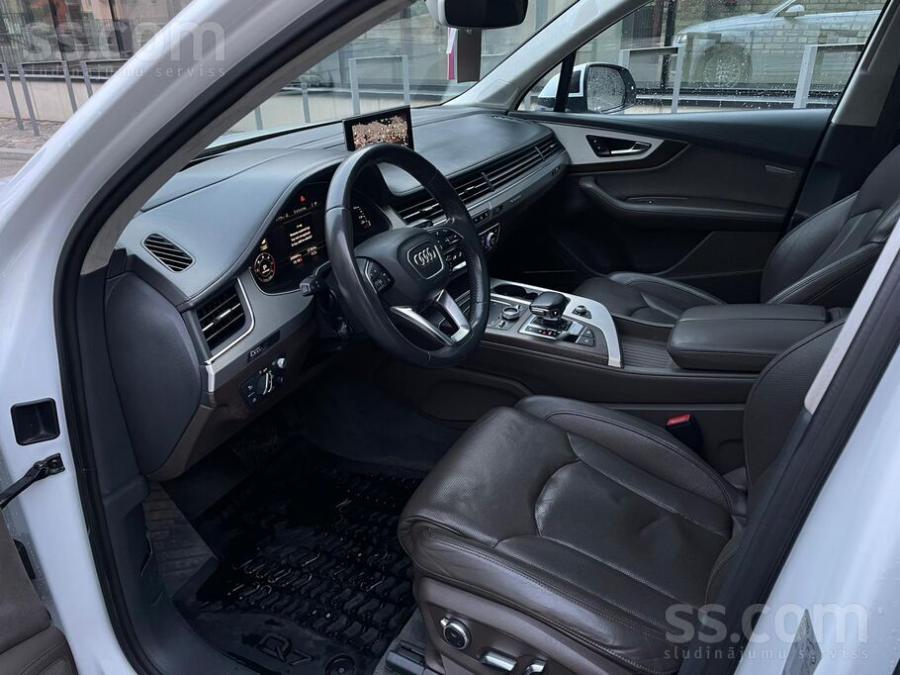 Balts Audi Q7 2016 Rīga, ar dzinēja tilpumu 3.00 L un nobraukumu 308 tūkst. km par 25000 €, foto 5 vietnē AUTOMOTO.COM.LV