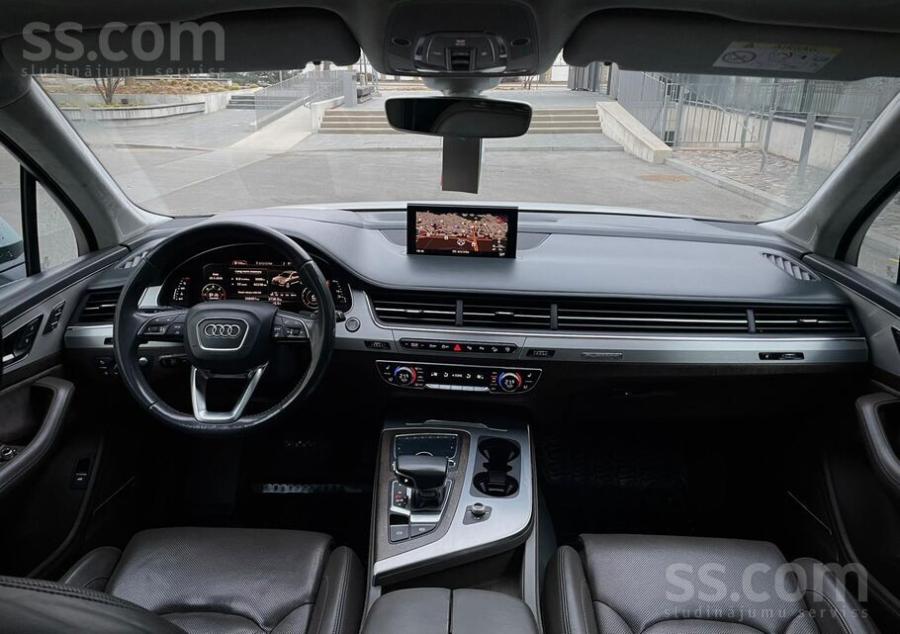 Balts Audi Q7 2016 Rīga, ar dzinēja tilpumu 3.00 L un nobraukumu 308 tūkst. km par 25000 €, foto 12 vietnē AUTOMOTO.COM.LV