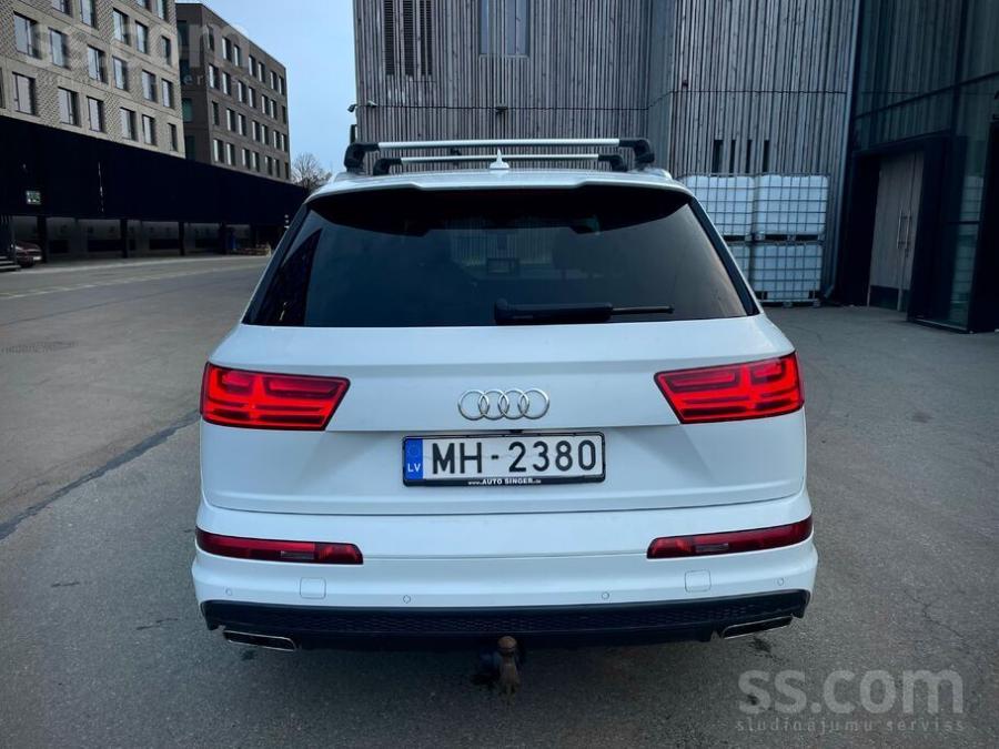 Balts Audi Q7 2016 Rīga, ar dzinēja tilpumu 3.00 L un nobraukumu 308 tūkst. km par 25000 €, foto 16 vietnē AUTOMOTO.COM.LV
