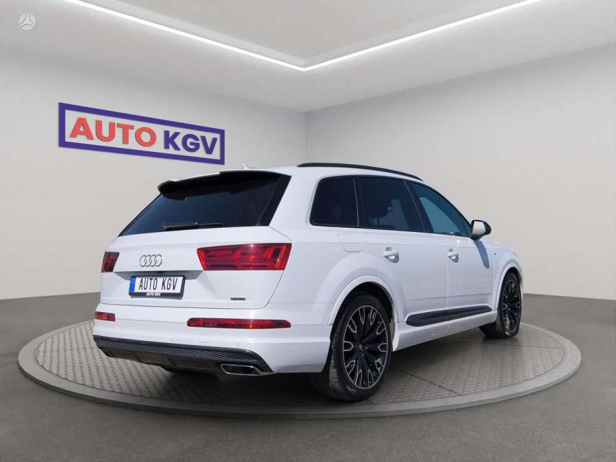 Balts Audi Q7 2016 Viļņa, ar dzinēja tilpumu 3.00 L un nobraukumu 262 tūkst. km par 26999 €, foto 6 vietnē AUTOMOTO.COM.LV