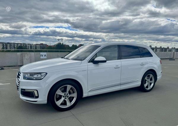 Balts Audi Q7 2016 Viļņa, ar dzinēja tilpumu 2.97 L un nobraukumu 221 tūkst. km par 30000 €, foto 8 vietnē AUTOMOTO.COM.LV