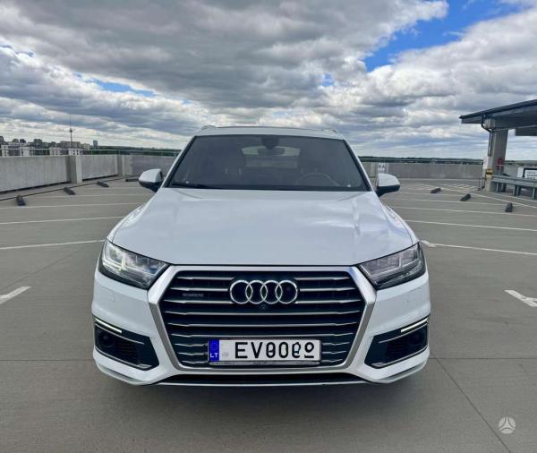 Balts Audi Q7 2016 Viļņa, ar dzinēja tilpumu 2.97 L un nobraukumu 221 tūkst. km par 30000 €, foto 10 vietnē AUTOMOTO.COM.LV