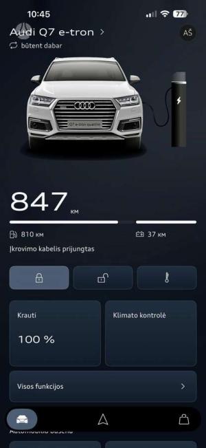Белый Ауди Ку 7 2016 в Вильнюс, объемом двигателя 2.97 л и пробегом 221 тыс. км за 30000 €, фото 28 на AUTOMOTO.COM.LV