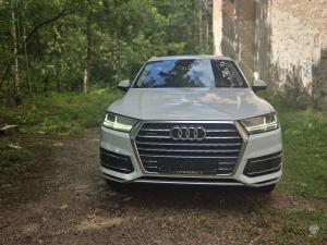 White Audi Q7 2016 in Vilnius, with an engine capacity of 2.97 L and mileage of 136 thousand km for 22999 €, photo 3 on AUTOMOTO.COM.LV
