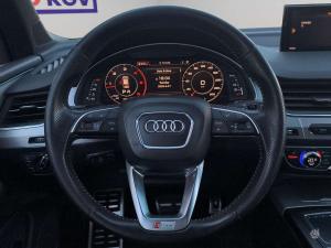 White Audi Q7 2016 in Vilnius, with an engine capacity of 3.00 L and mileage of 262 thousand km for 26999 €, photo 21 on AUTOMOTO.COM.LV