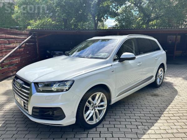 Balts Audi Q7 2016 Rīga, ar dzinēja tilpumu 3.00 L un nobraukumu 210 tūkst. km par 26500 €, foto 6 vietnē AUTOMOTO.COM.LV