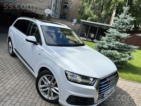 Balts Audi Q7 2016 Rīga, ar dzinēja tilpumu 3.00 L un nobraukumu 210 tūkst. km par 26500 €, foto 7 vietnē AUTOMOTO.COM.LV