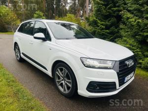 Balts Audi Q7 2016 Rīga, ar dzinēja tilpumu 3.00 L un nobraukumu 329 tūkst. km par 15500 €, foto  vietnē AUTOMOTO.COM.LV