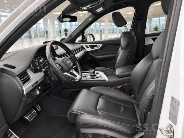 Ауди Ку 7 2016 в Тукумс на AUTOMOTO.COM.LV Белый Ауди Ку 7 2016 в Тукумс, объемом двигателя 3.00 л и пробегом 233 тыс. км за 25990 €, фото 5 на AUTOMOTO.COM.LV