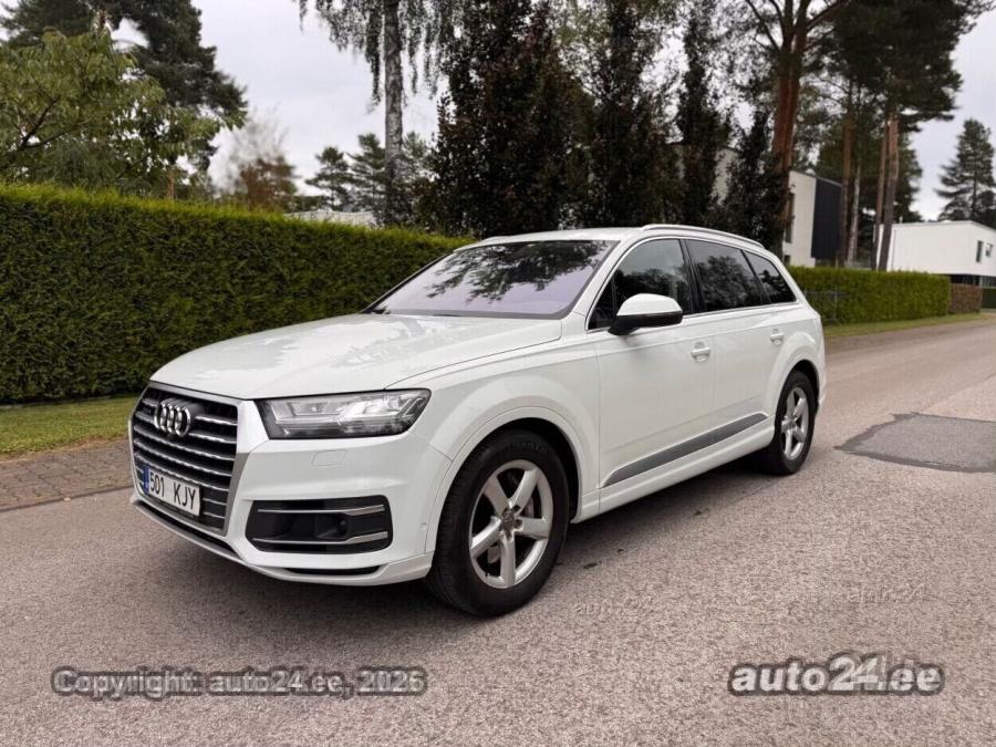Balts Audi Q7 2016 Tallina, ar dzinēja tilpumu 3.00 L un nobraukumu 301 tūkst. km par 21800 €, foto 1 vietnē AUTOMOTO.COM.LV